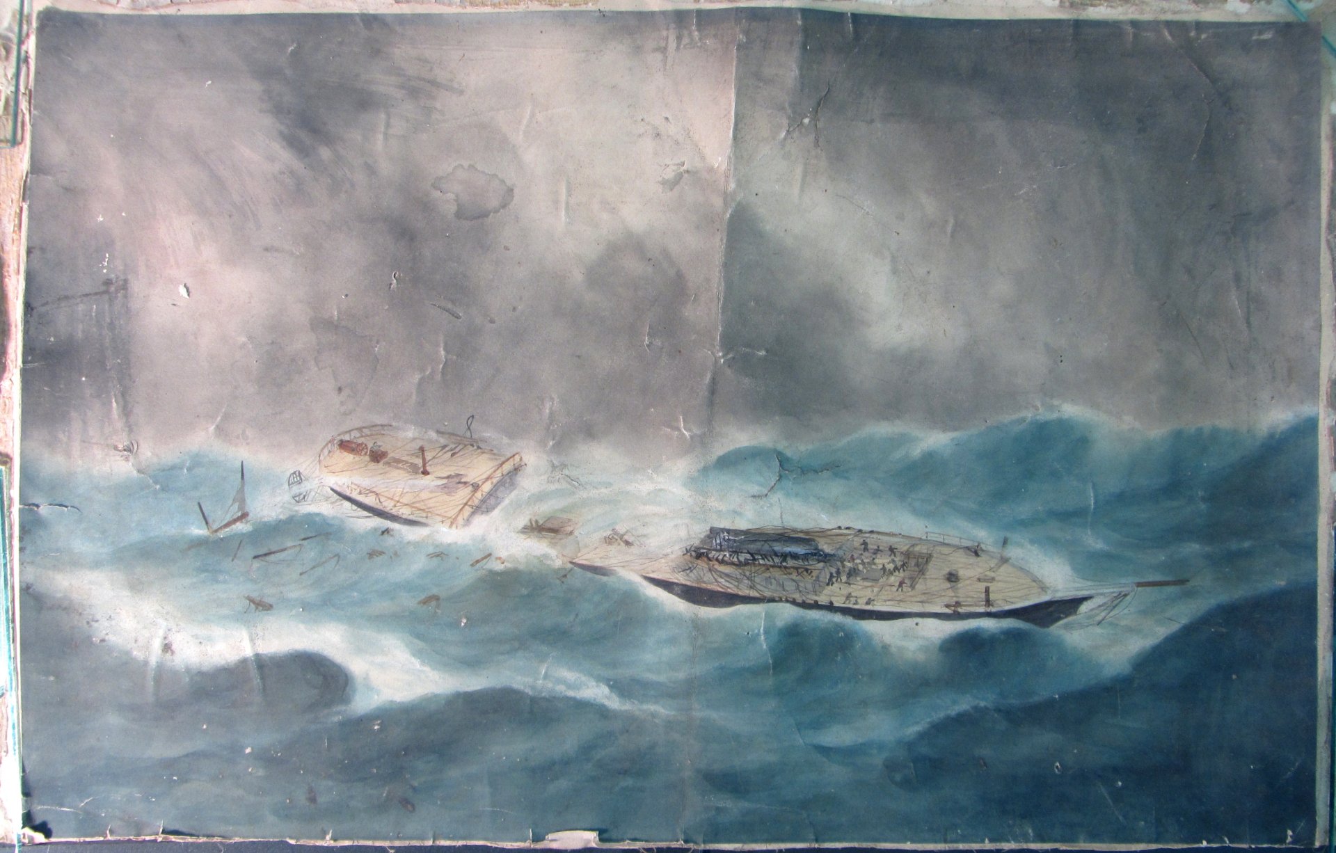 Dallam Tower Wreck Conservation | Lloyd Haslam & Newton Conservation