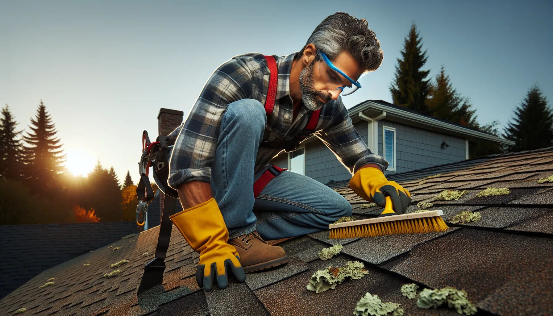 Complete Guide to Lichen Removal on Roof & Guide