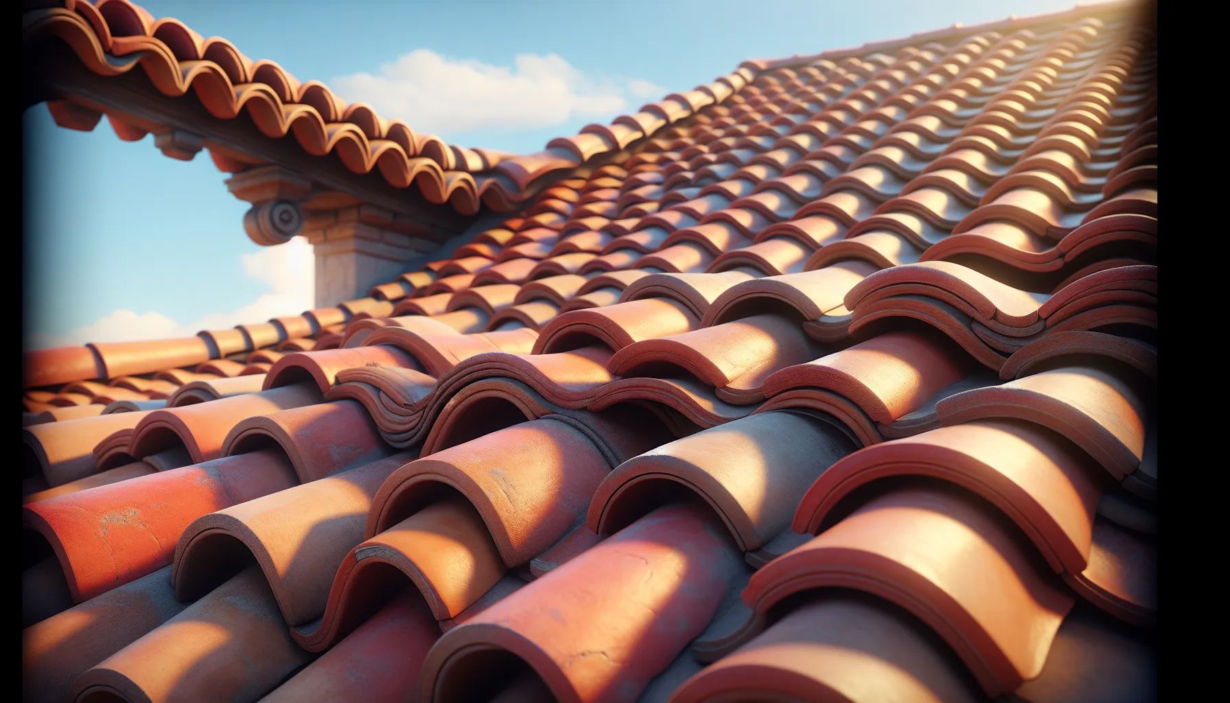 Types of Clay Tile Roofs: Spanish, French, Mission & Roman Tiles