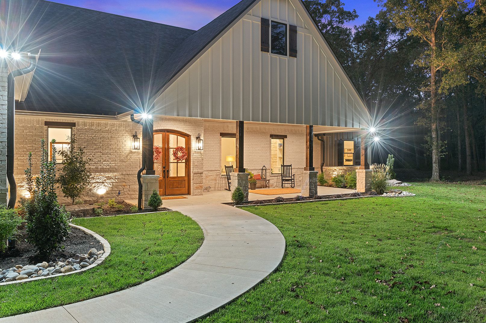 Custom Home Exterior Photos | Rustic Creek Homes