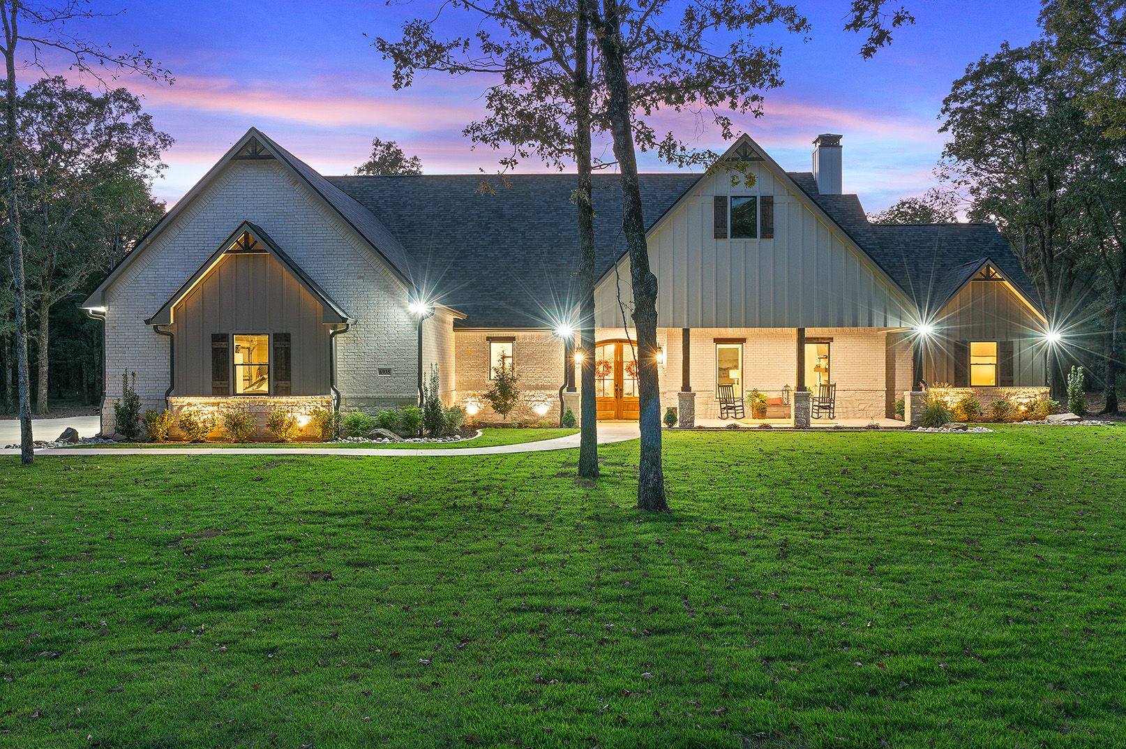 Custom Home Exterior Photos | Rustic Creek Homes