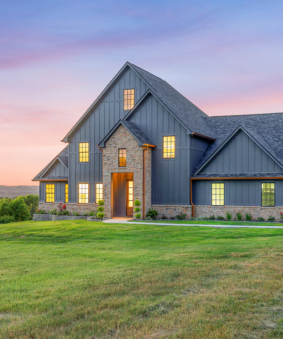 Custom Home Exterior Photos | Rustic Creek Homes