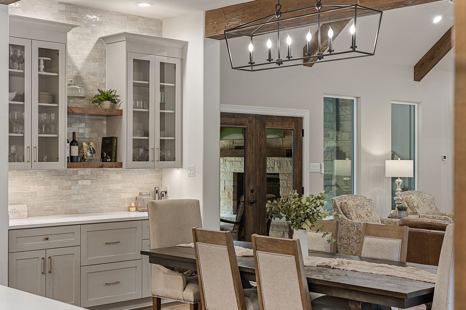 Living Space Photos | Rustic Creek Homes
