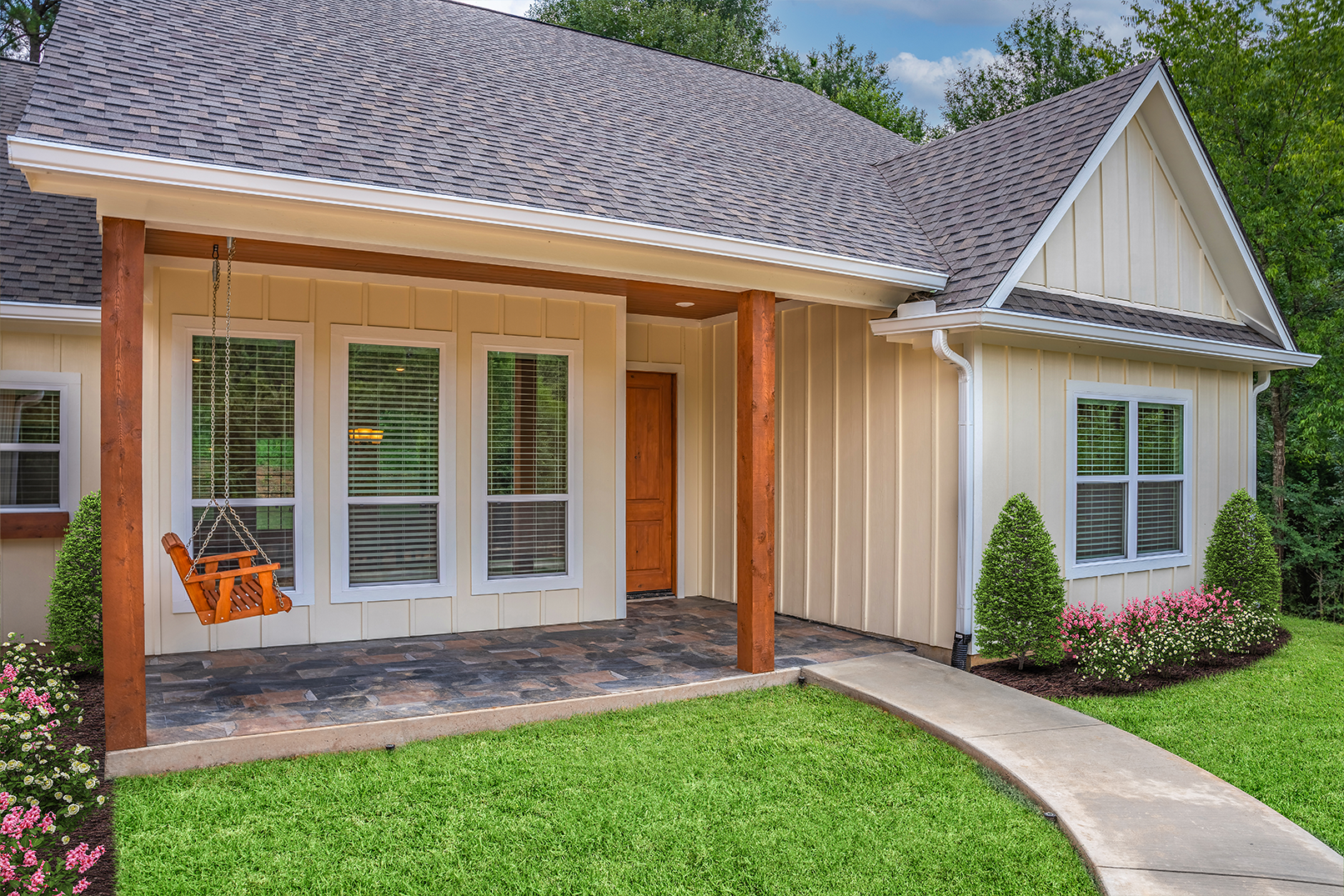 Custom Home Exterior Photos | Rustic Creek Homes
