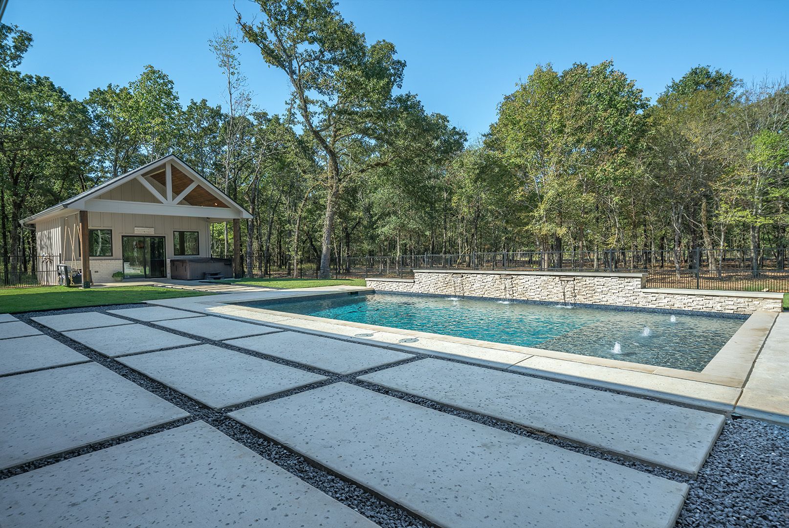 Custom Home Outdoor Living Space Photos | Rustic Creek Homes
