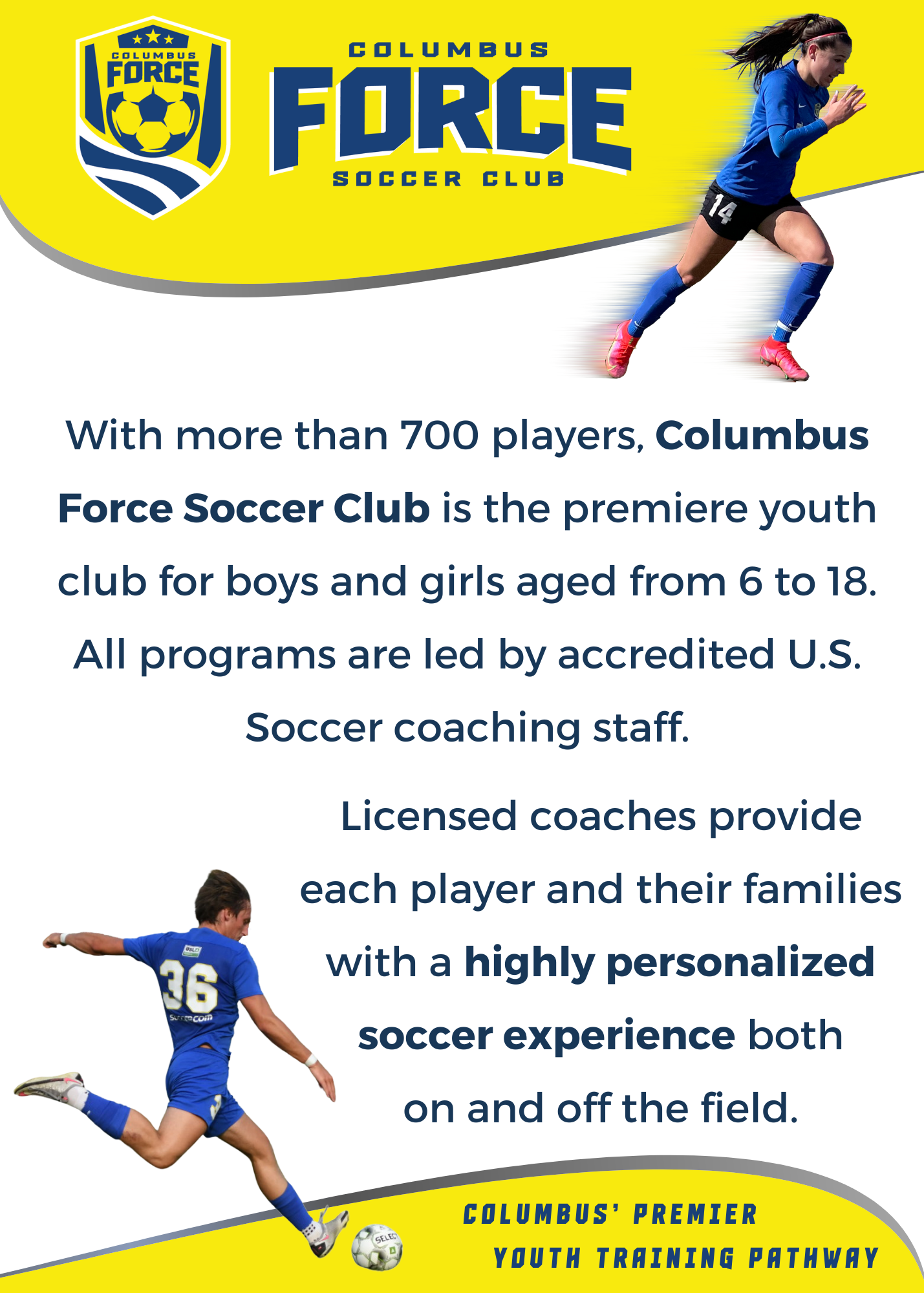 Columbus Force | Premier Youth Soccer Club
