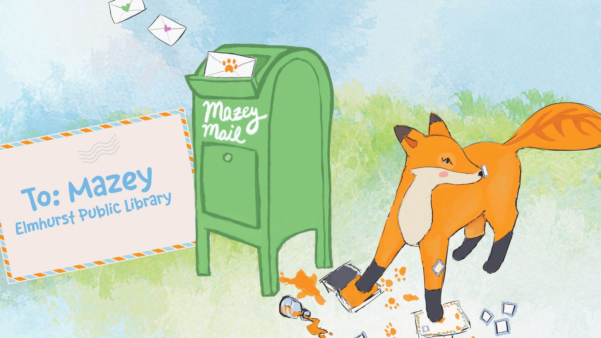 Mazey the Fox: Mazey Mail