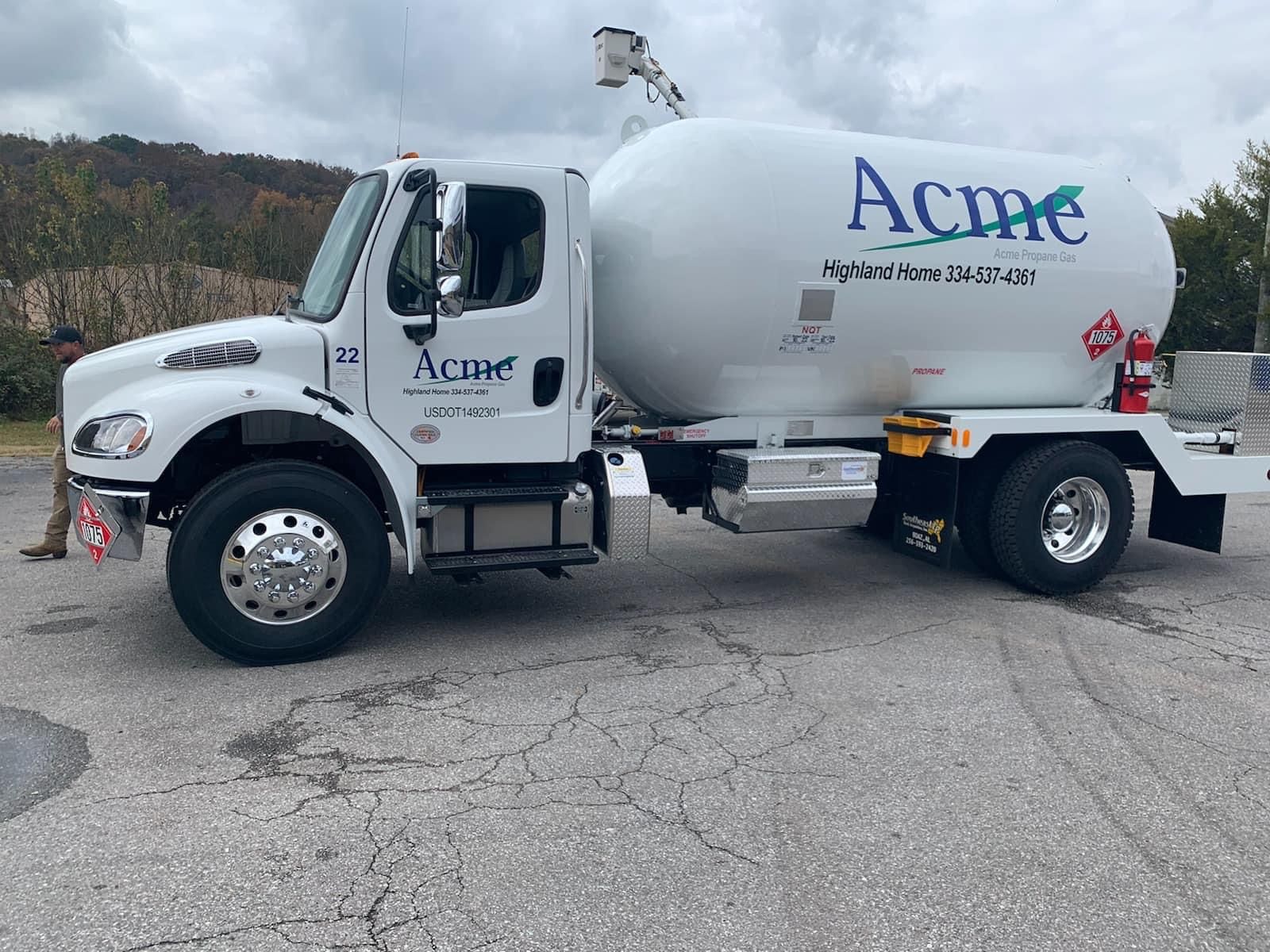 Acme Propane Gas Locations | Highland Home, AL | Montgomery, AL
