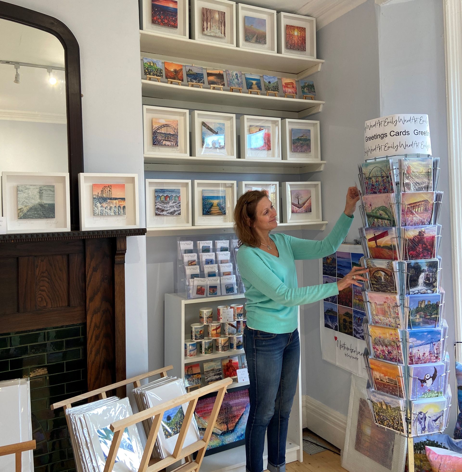 Contact - Emily Ward Art | 07956343374 - info@emilywartart.com