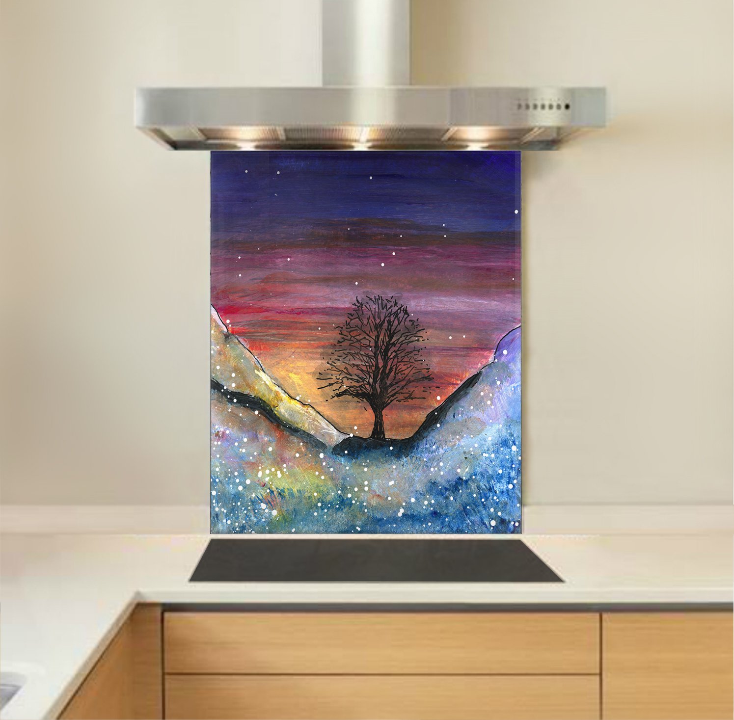 North East Art Kitchen Splashback, Bespoke art splashbacks,