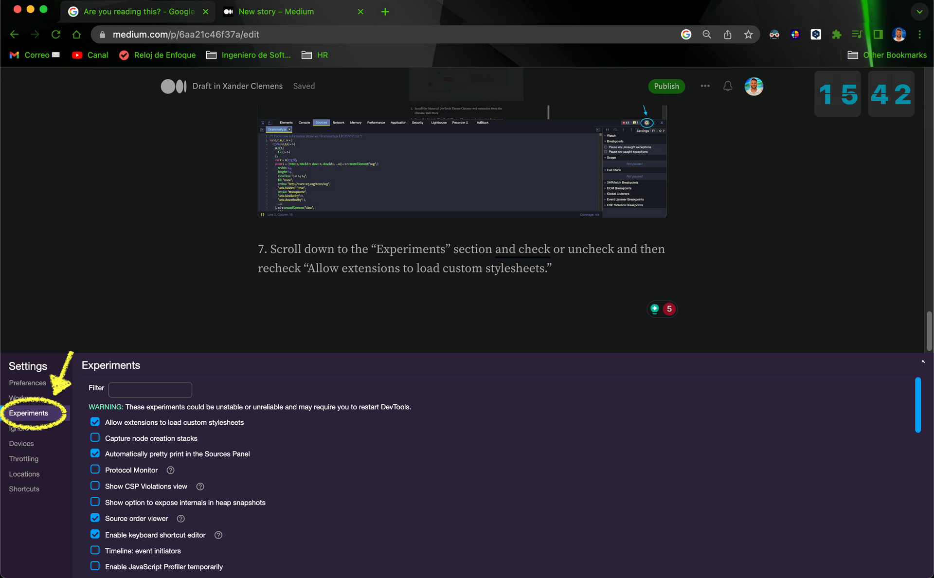Customize Your Chrome DevTools to Have a Material Design Look