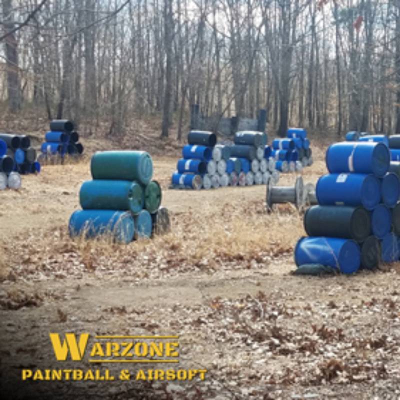 Barrel Field | Warzone Paintball & Airsoft Park