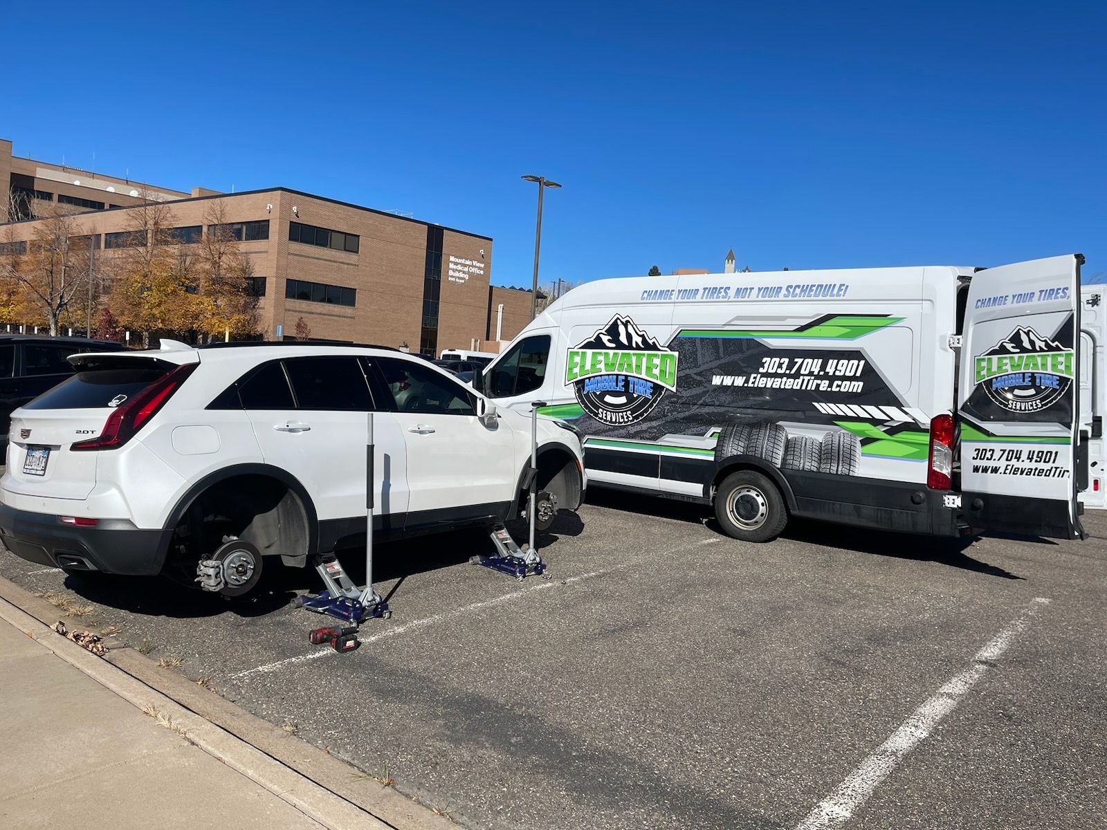 Gallery | Elevated Mobile Tire Services | Denver, CO