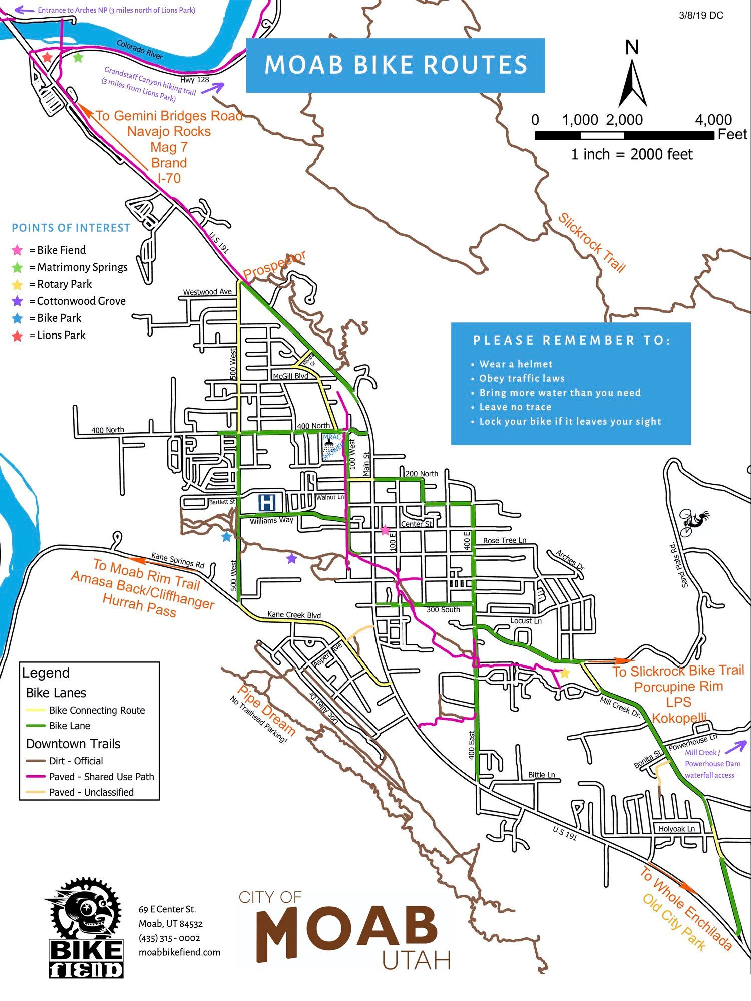 Moab Trails - Moab Bike Fiend
