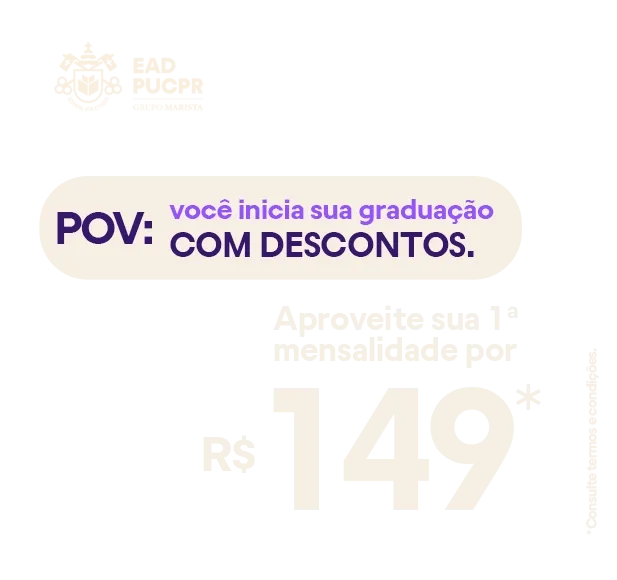 EAD PUCPR | Estude na melhor Universidade Privada do Paraná