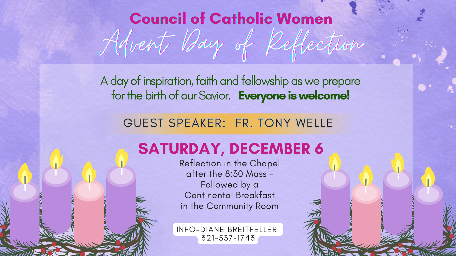 Advent Day of Reflection