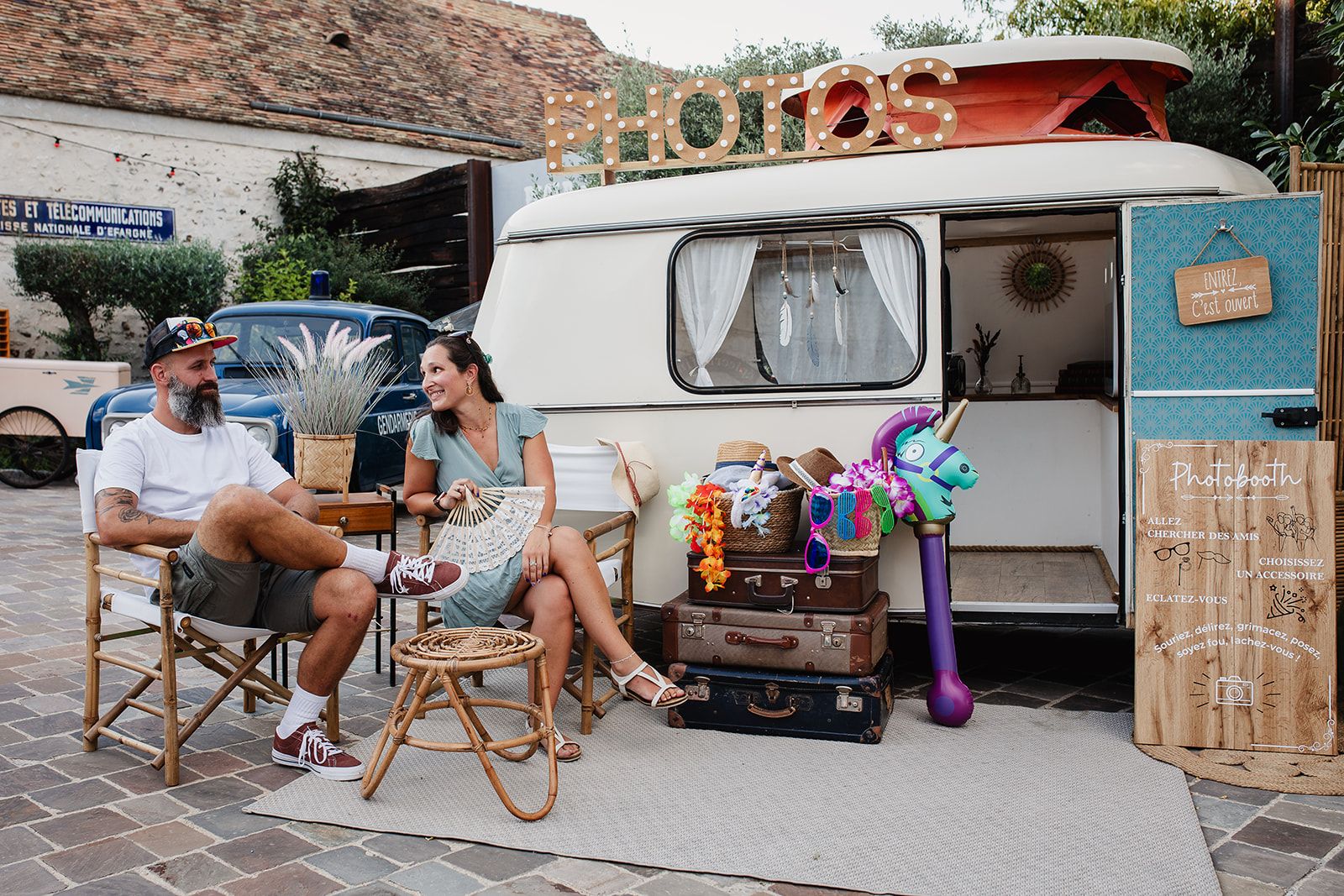 Caravane Photobooth WanderlustBooth | Galerie