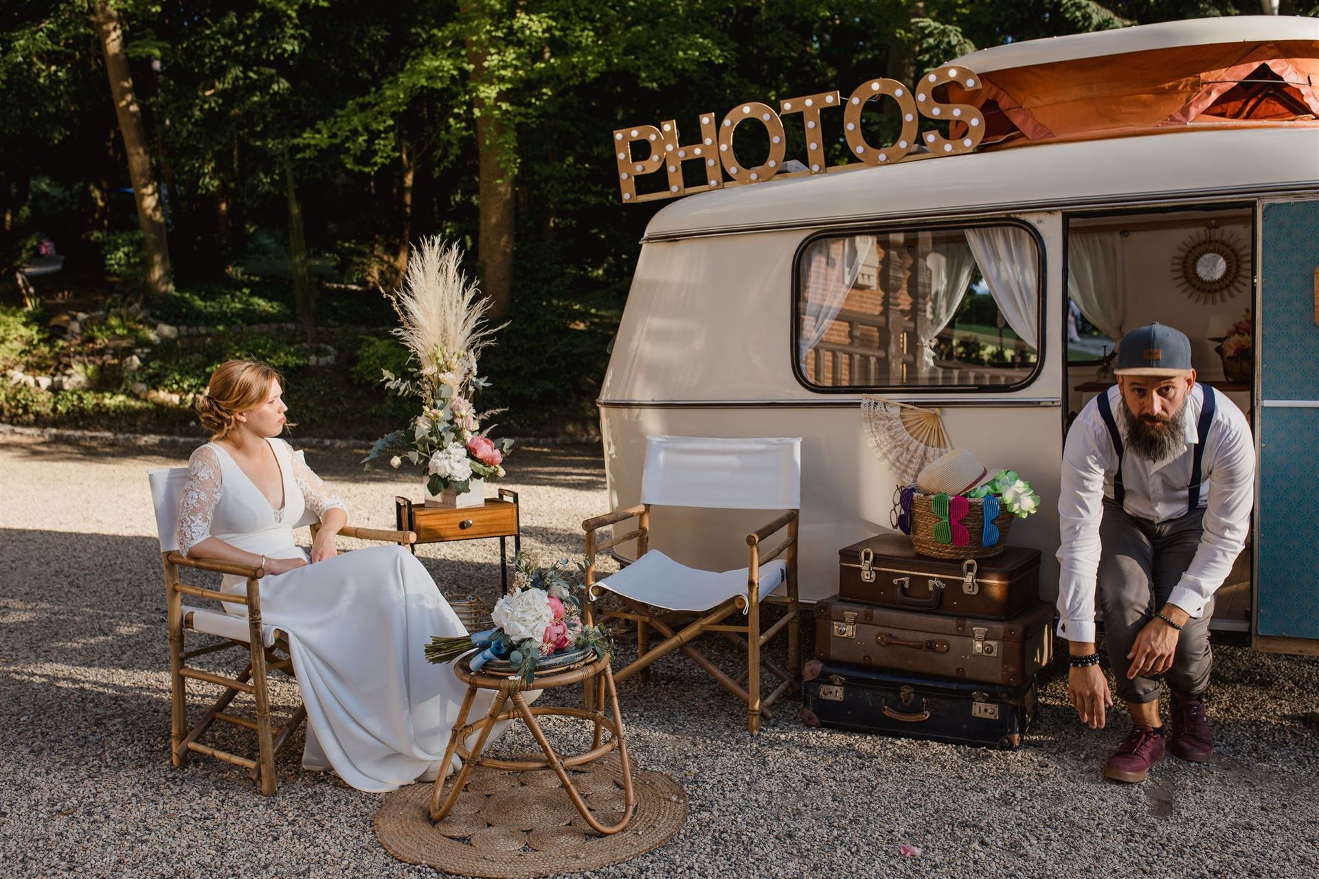 Caravane Photobooth WanderlustBooth | Galerie