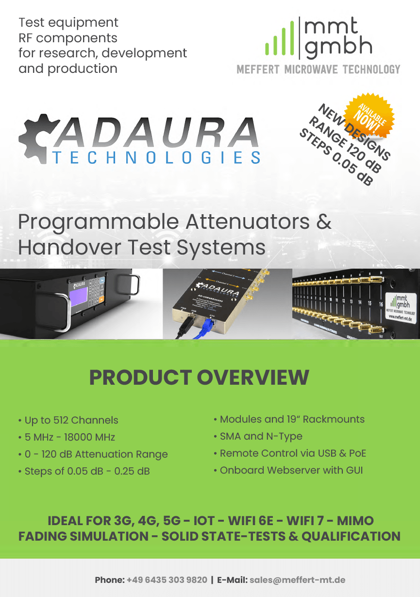 mmt gmbh, Meffert Microwave Technology, Hochfrequenztechnik