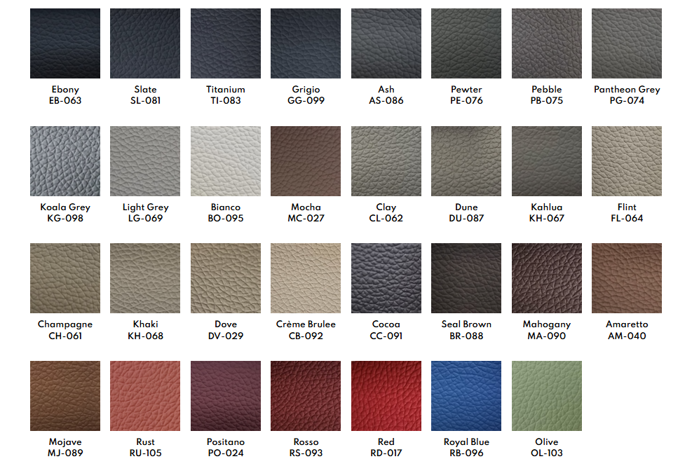 Leather Options | Charlotte, NC | Classic Soft Trim of Charlotte