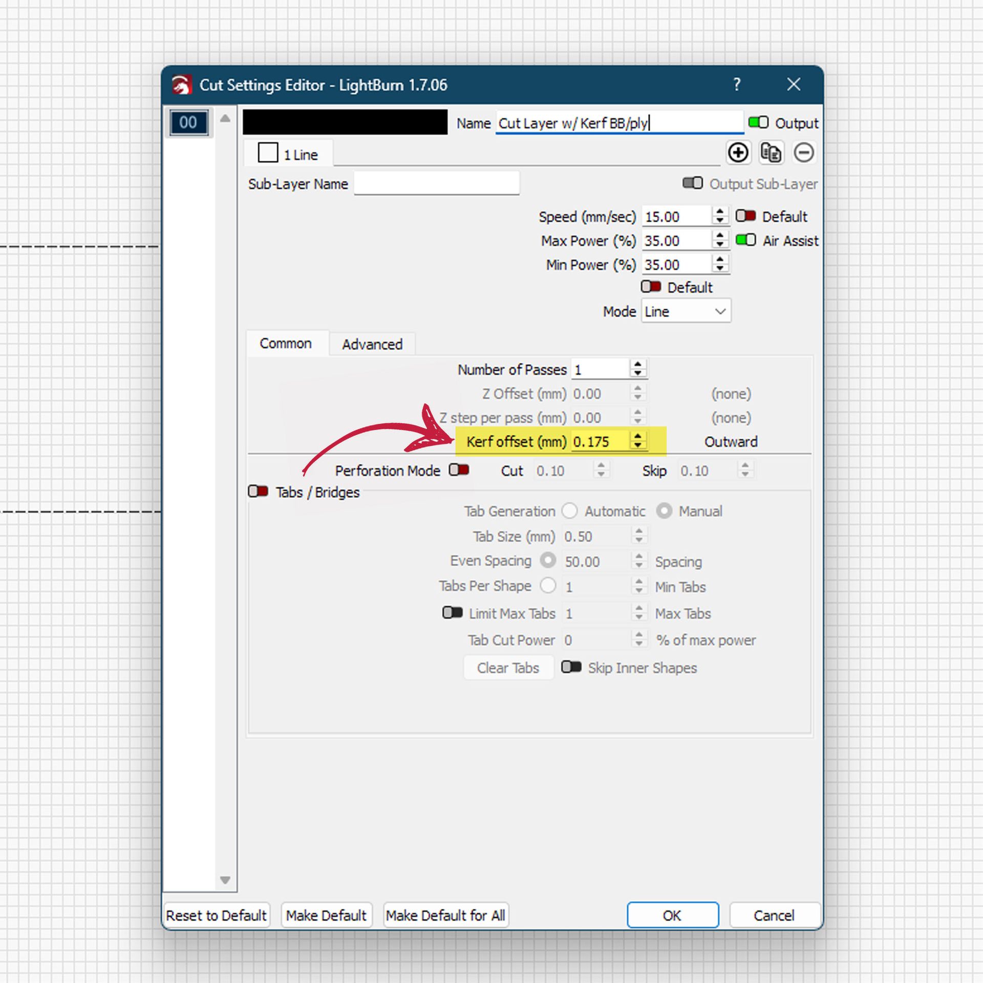 The Rabbit Laser USA Way: Measuring Kerf Size Made Simple