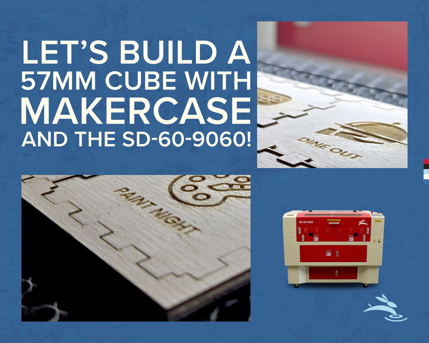 Let’s Build a 57mm Cube with MakerCase and the SD-60-9060!