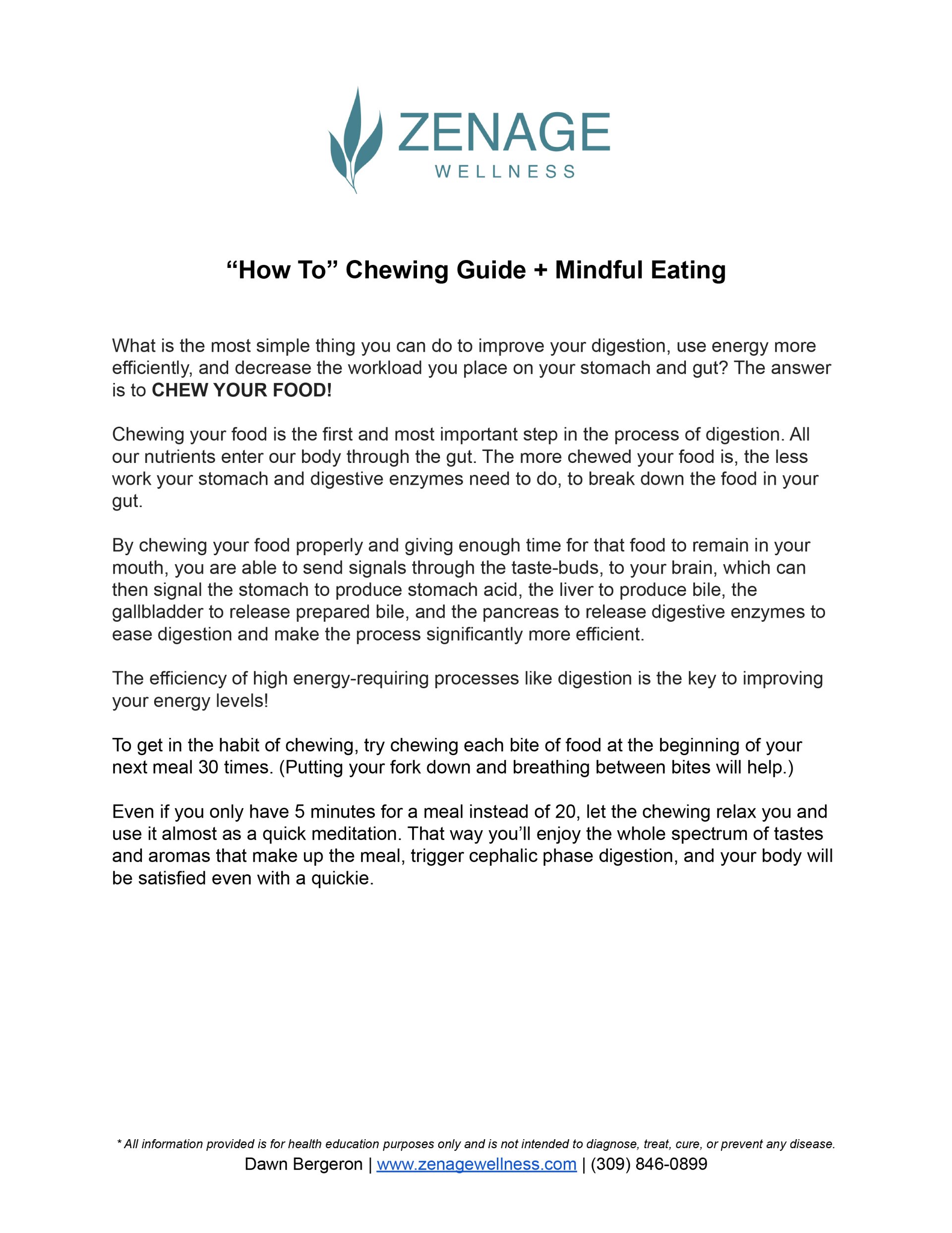 Mindful Eating | Pantry & Kitchen Labels | Agekure