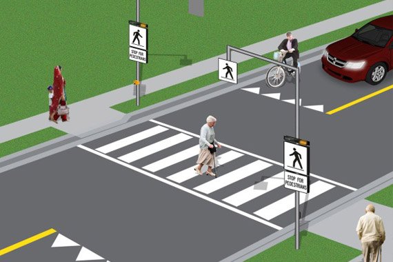 Safety: Pedestrian Crosswalk