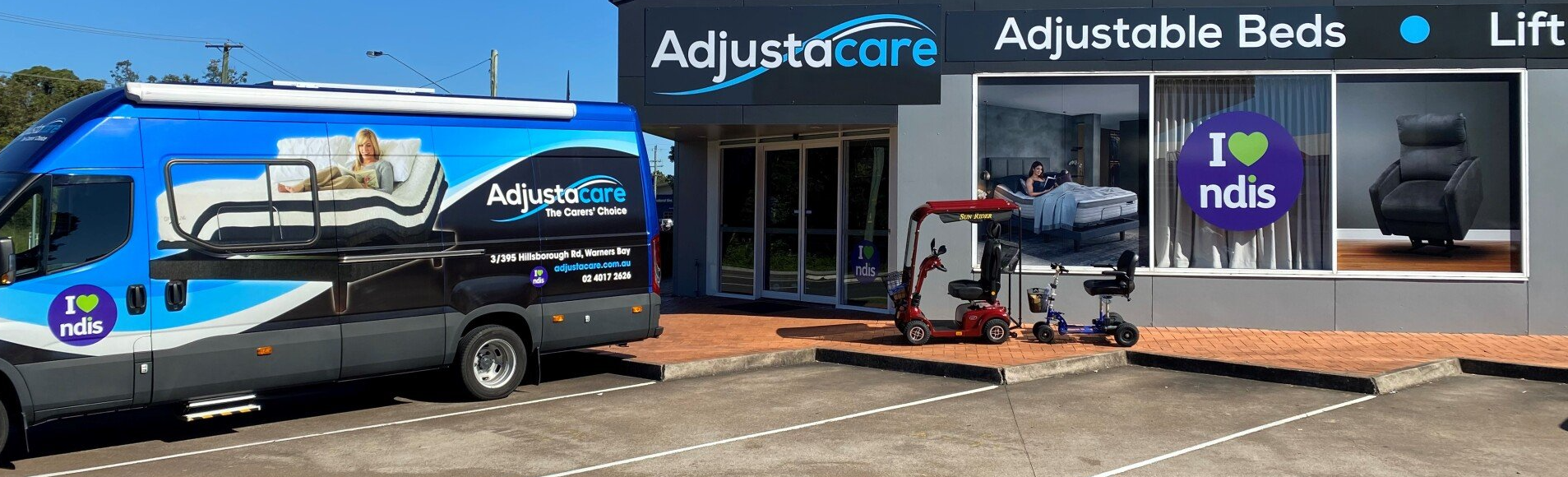 Adjustable Bed & Lift Chair Store in Newcastle | Adjustacare