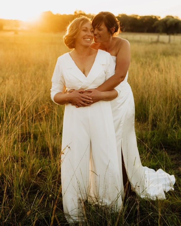LGBTQIA+ Wedding Outfits | Canberra, ACT | La Belle Bridal