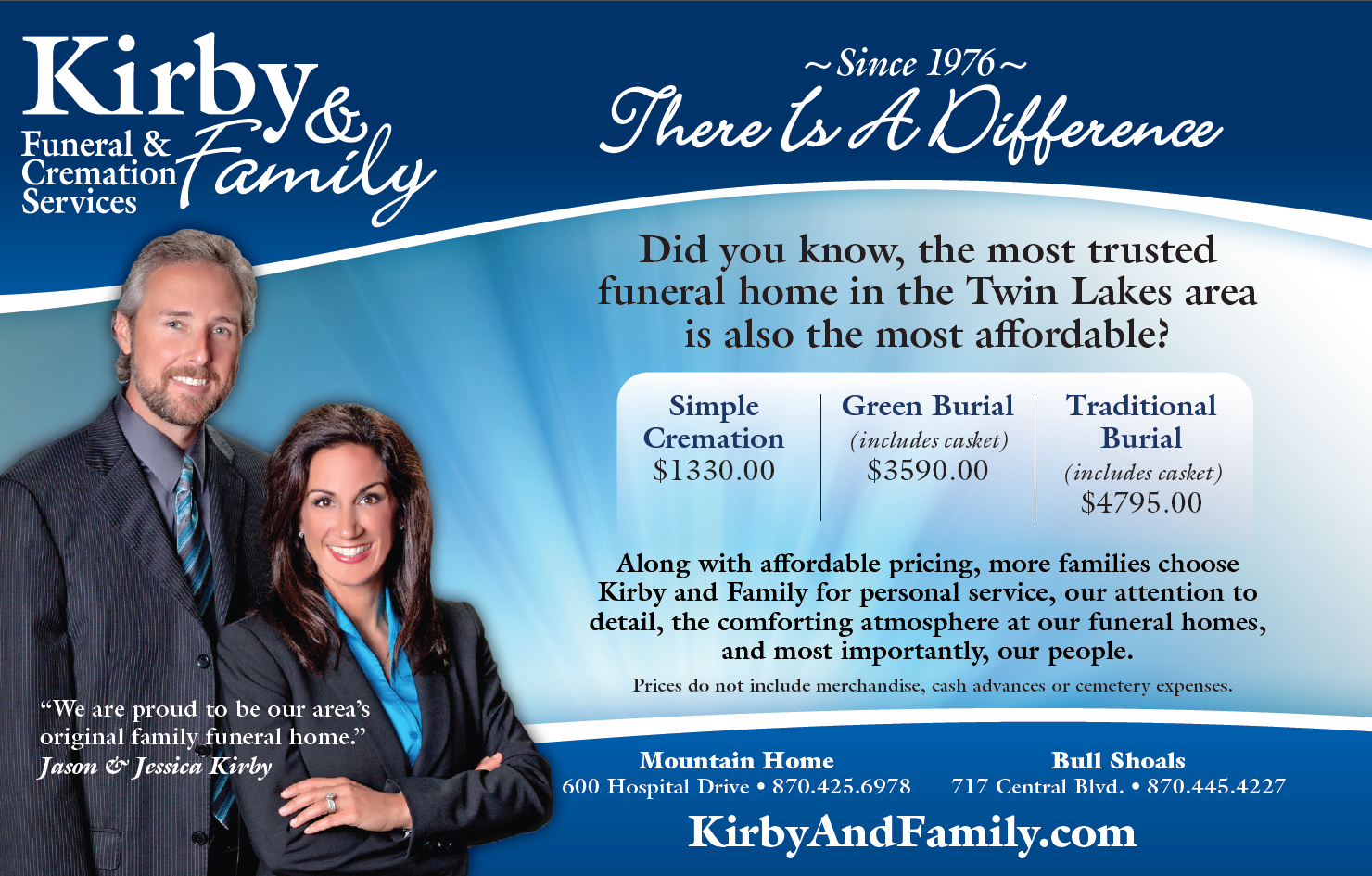 Kirby & Family Funeral & Cremation Services | Mountain Home , AR