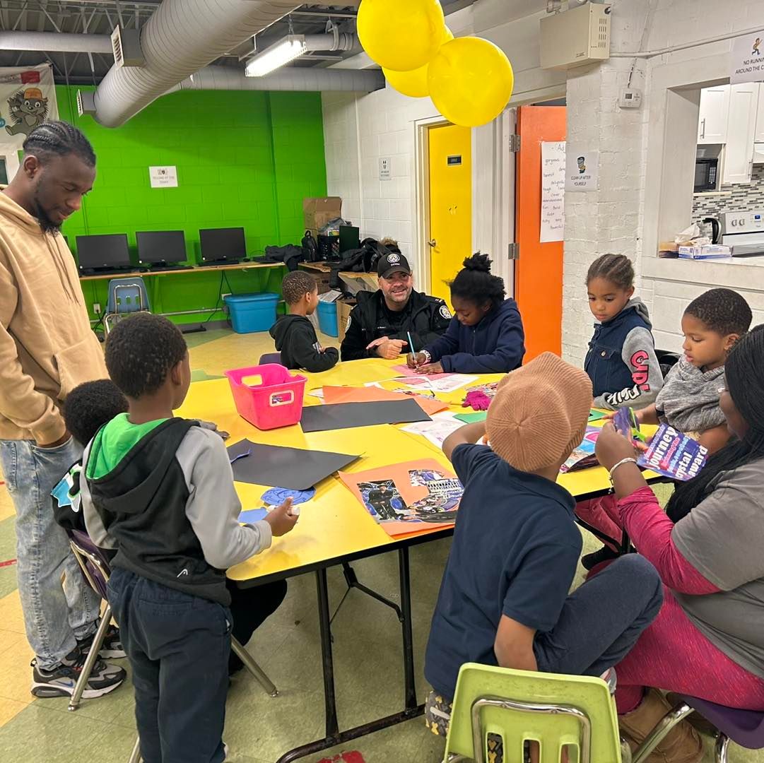 Future artists at work!