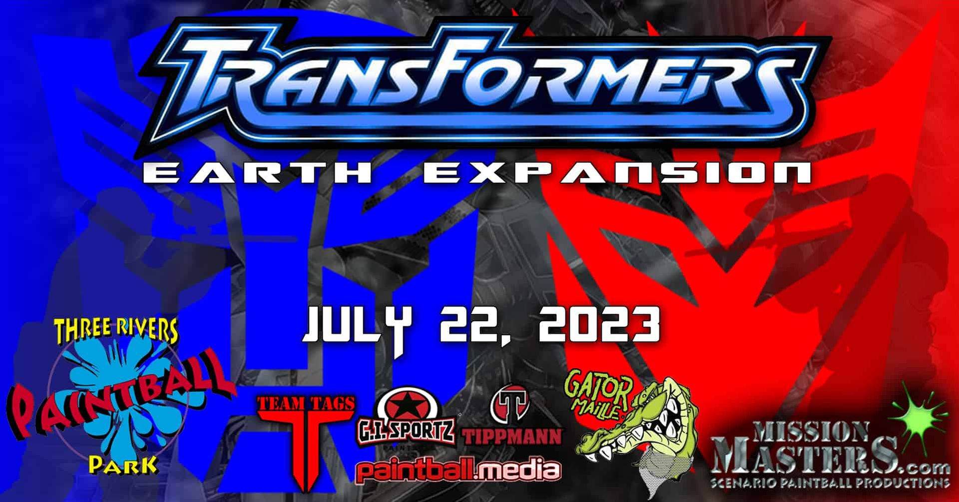 Transformers: Earth Expansion | Three Rivers Paintball Park