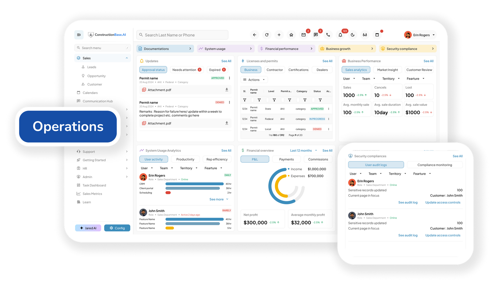 Construction Operations Management: Streamline Workflows, Teams, and Jobsite Execution
