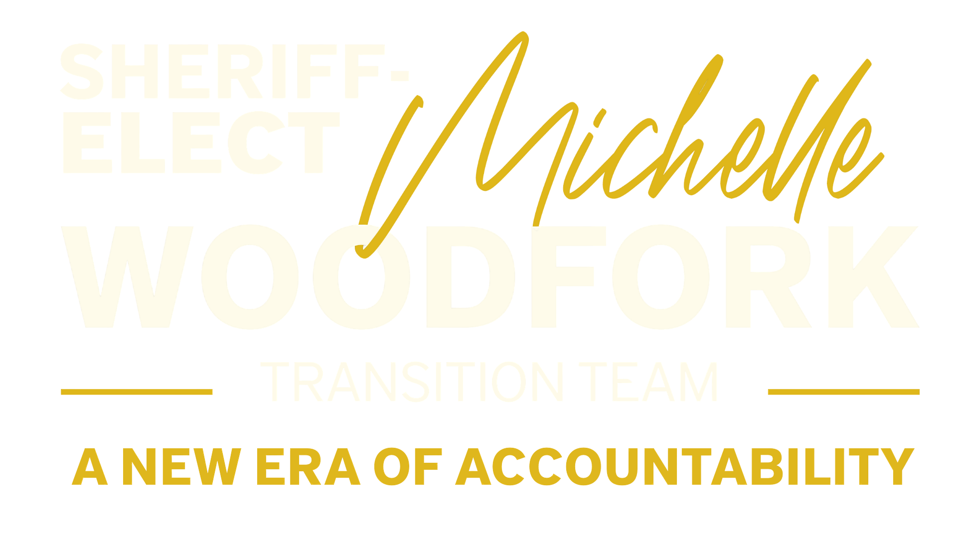 Orleans Sheriff Transition | Sheriff-Elect Michelle Woodfork