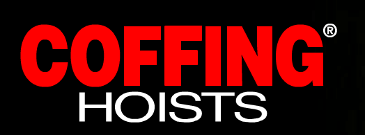 Coffing EC 1/2 Ton 16 FPM 10' Lift Universal Motorized Trolley