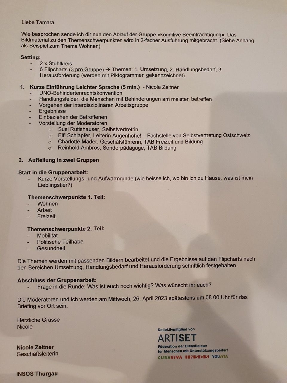 Tagung «UNO-Behindertenrechtskonvention» | UNO-BRK