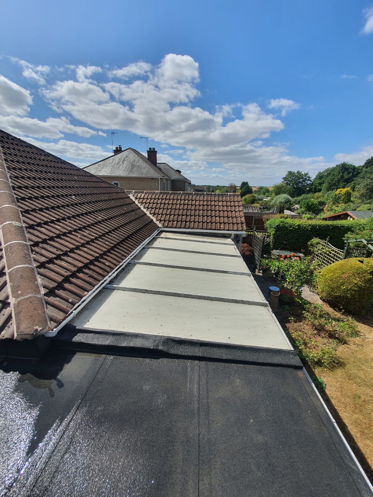 Flat Roof & Ridge Tiles - Allesley Village