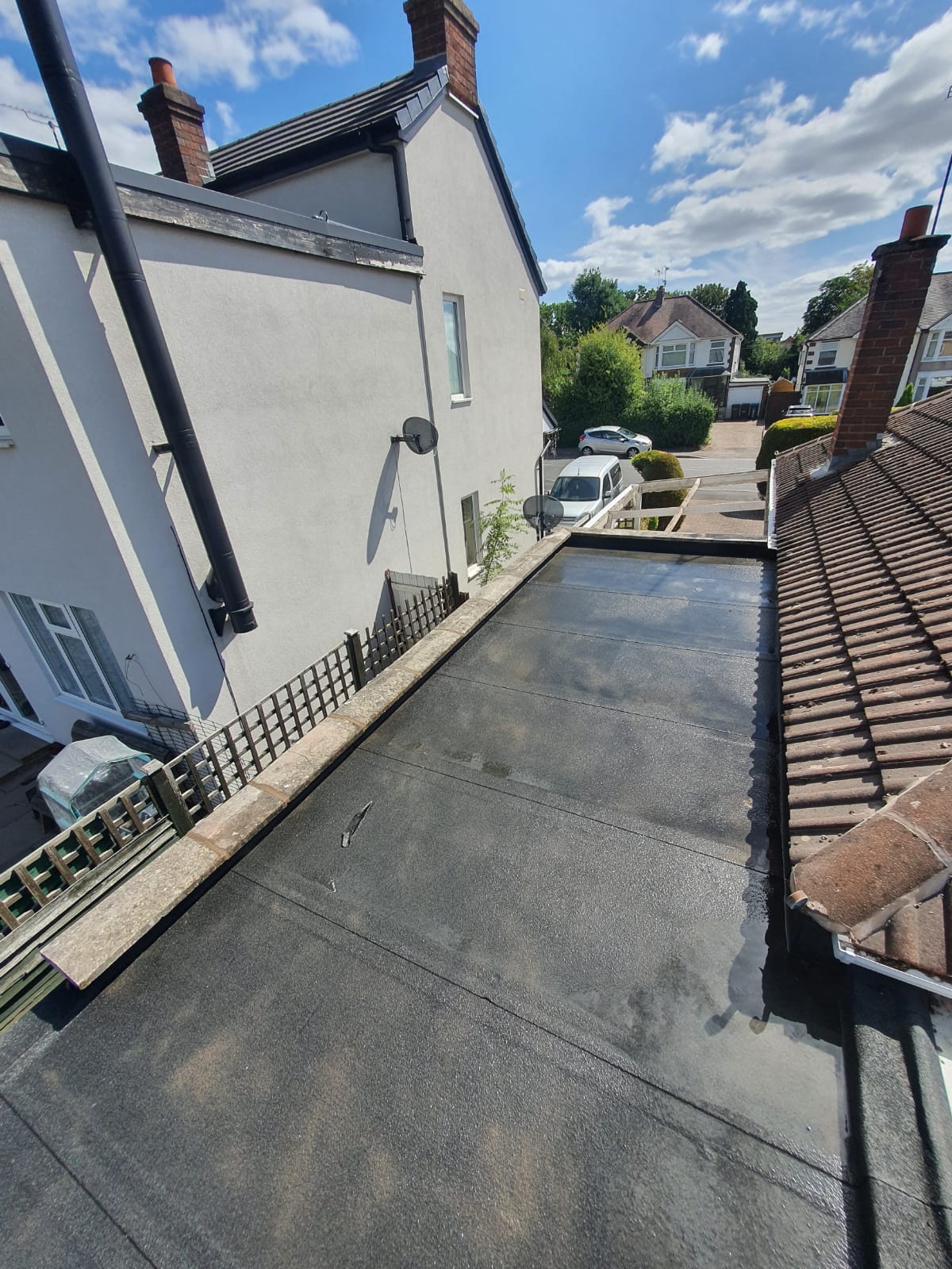Flat Roof & Ridge Tiles - Allesley Village