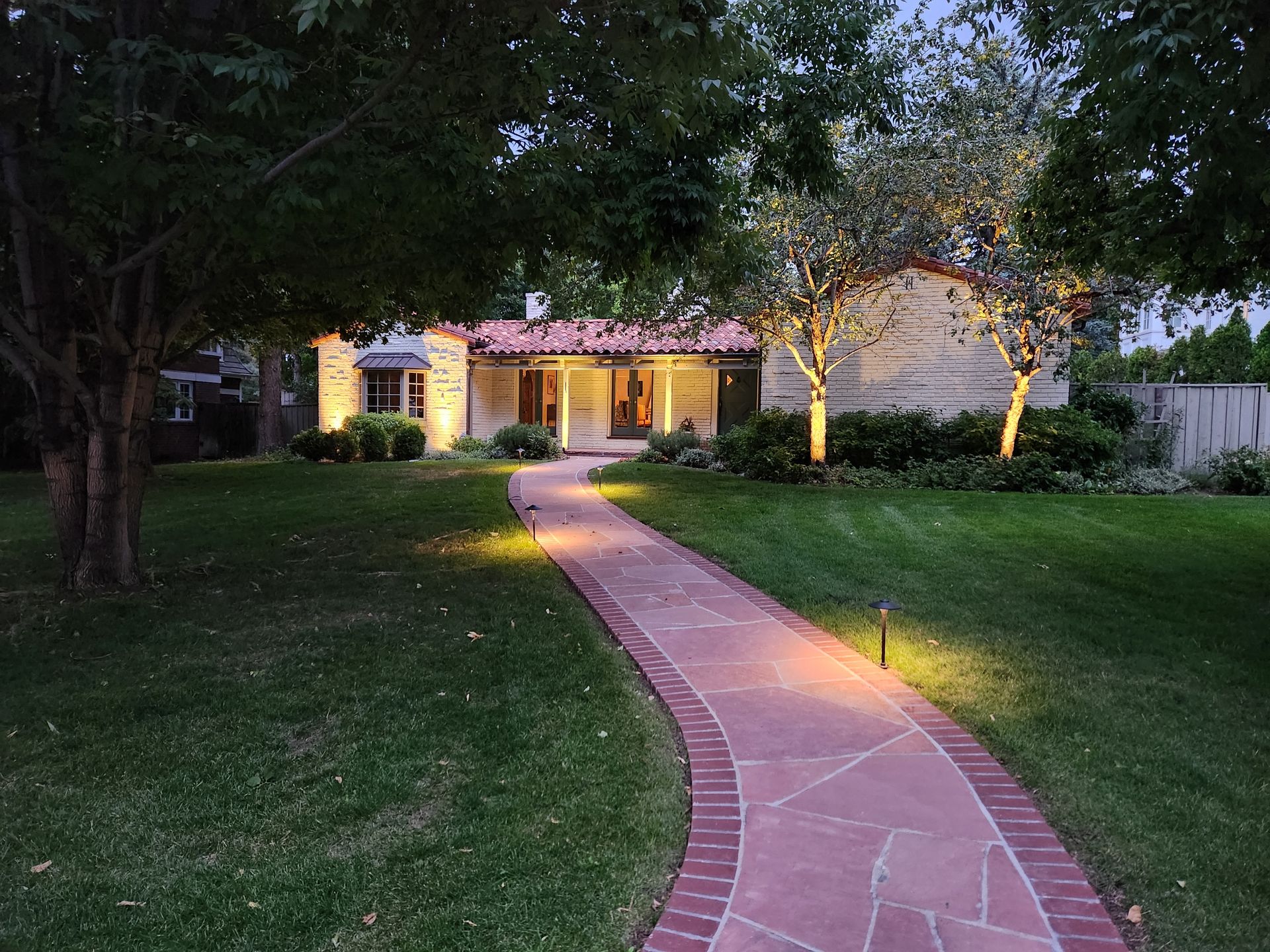 Outdoor Lighting. Landscape Lighting. Parker, CO