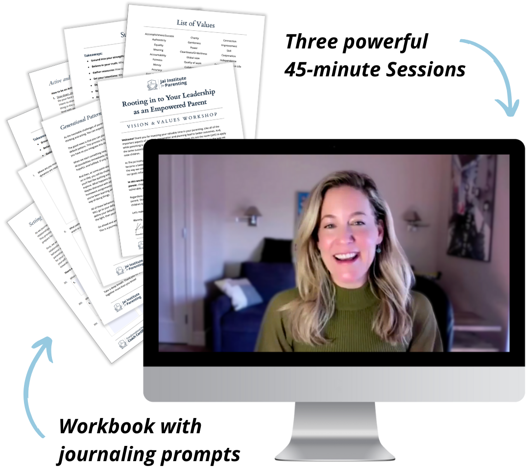 Vision & Values Workshop | Jai Institute for Parenting