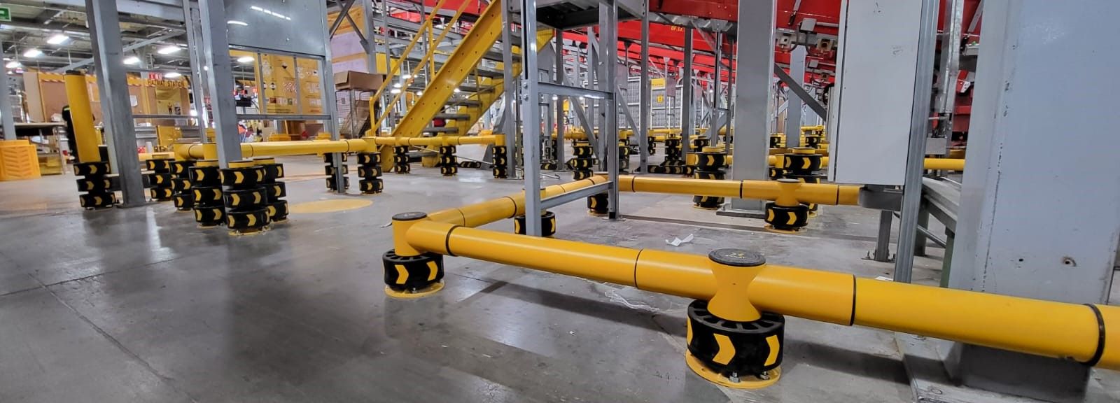 Warehouse Safety Solutions - Netting safety solutions