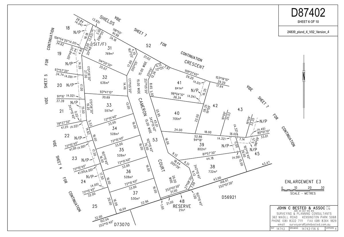 Land Divisions | Adelaide | John Bested Surveyors