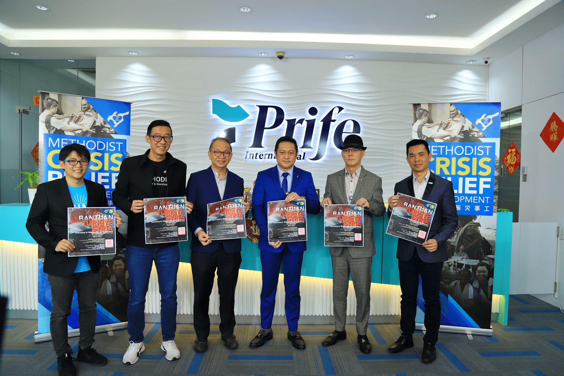 Prife Foundation Donated RM100,000 For Turkey-Syria Earthquake