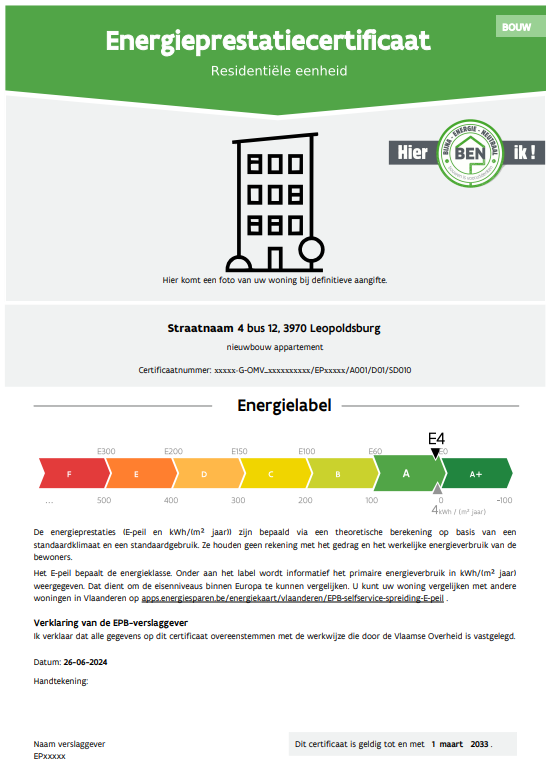 Nieuwe EPB-aangifte voor woningen vanaf 1 juli 2024