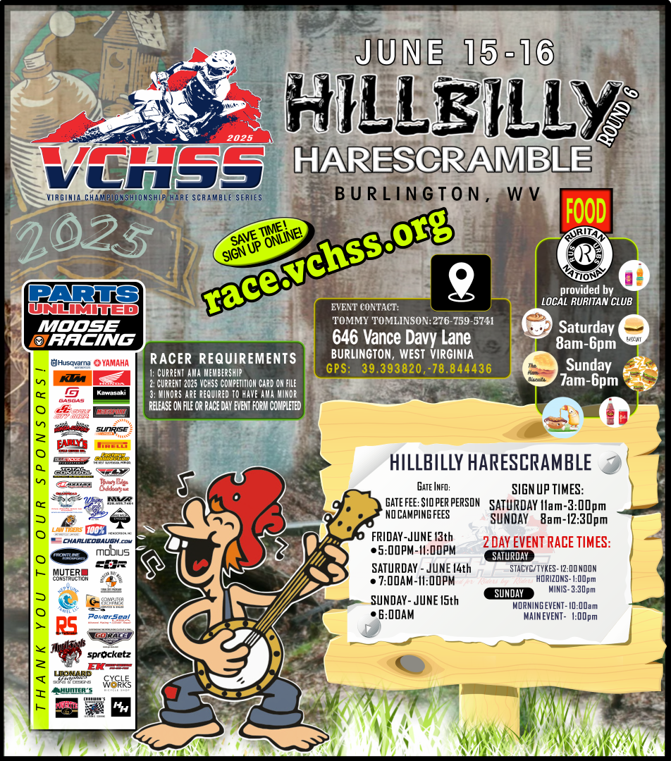 VCHSS Racing - Virginia Championship Hare Scramble Series