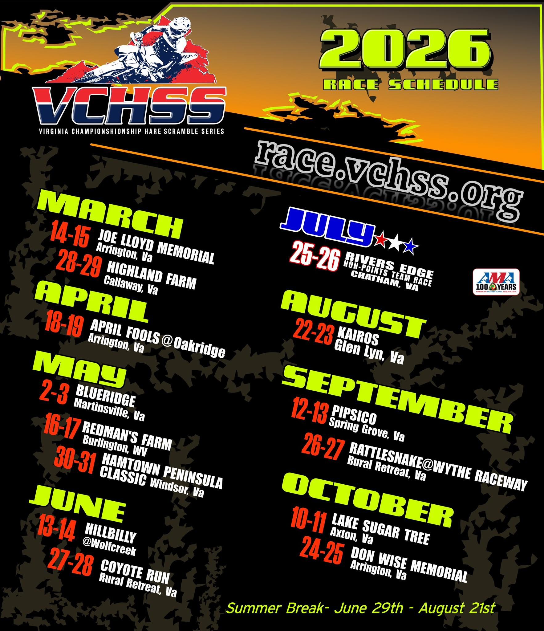 VCHSS Racing - Virginia Championship Hare Scramble Series