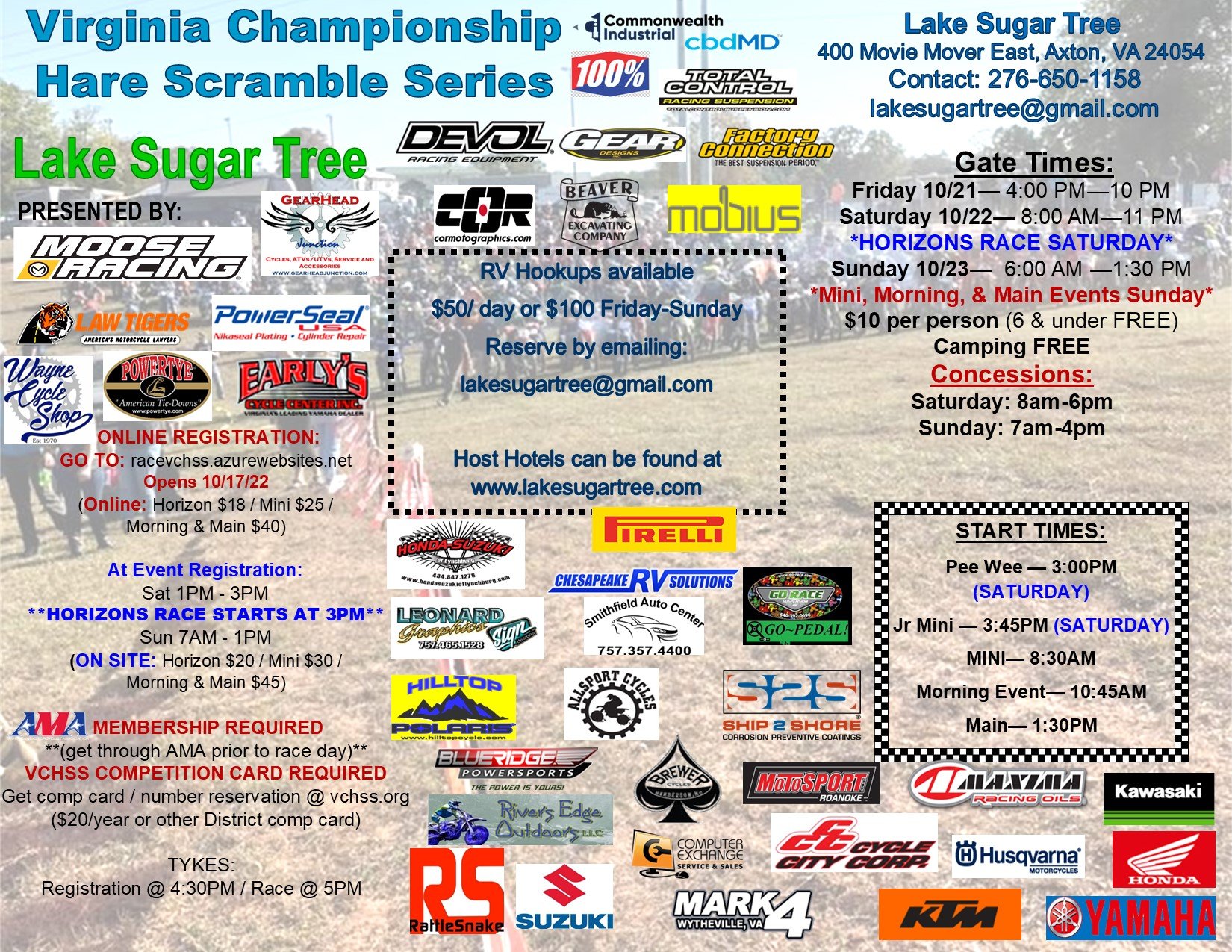 VCHSS Racing - Virginia Championship Hare Scramble Series