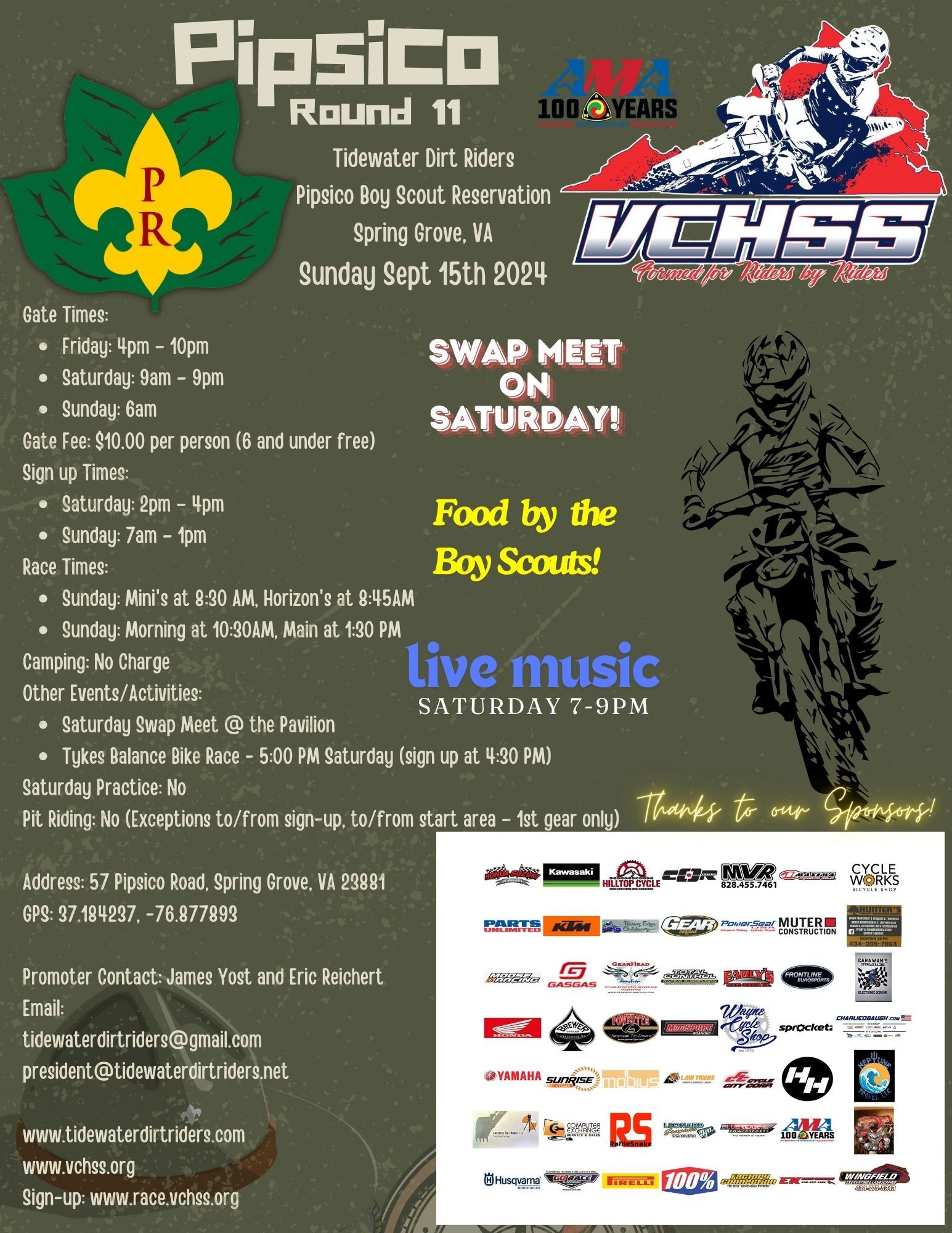 VCHSS Racing - Virginia Championship Hare Scramble Series