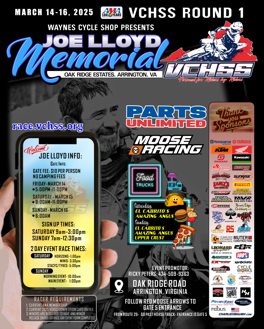 VCHSS Racing - Virginia Championship Hare Scramble Series